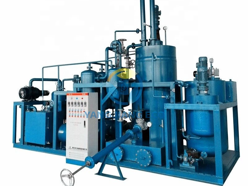 Mini Waste Oil Refineries to Base oil and Diesel Fuel - YANGJIANG