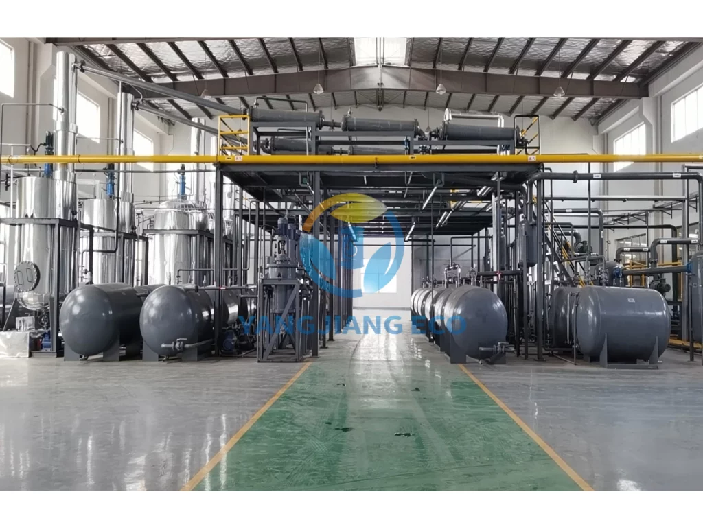 Base Oil Recycling and Solvent Extraction Re-refining Plant - YANGJIANG